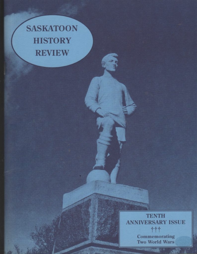 Saskatoon History Review – Saskatoon Heritage Society
