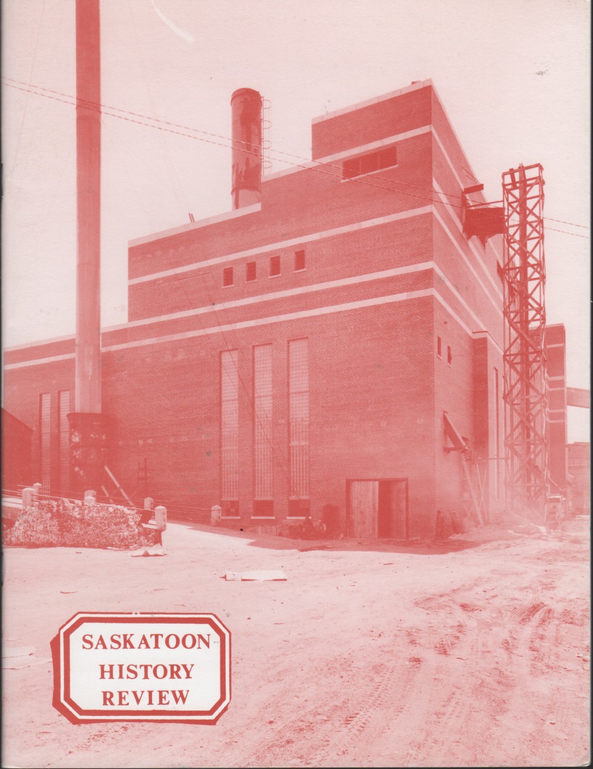 Saskatoon History Review – Saskatoon Heritage Society