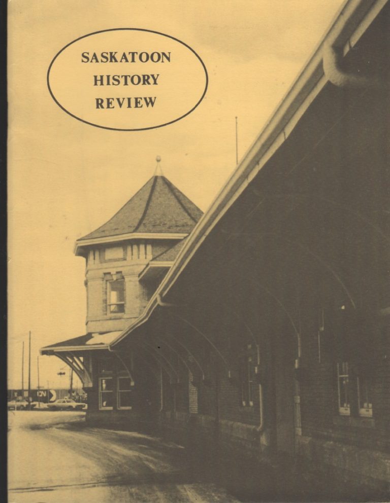 Saskatoon History Review – Saskatoon Heritage Society